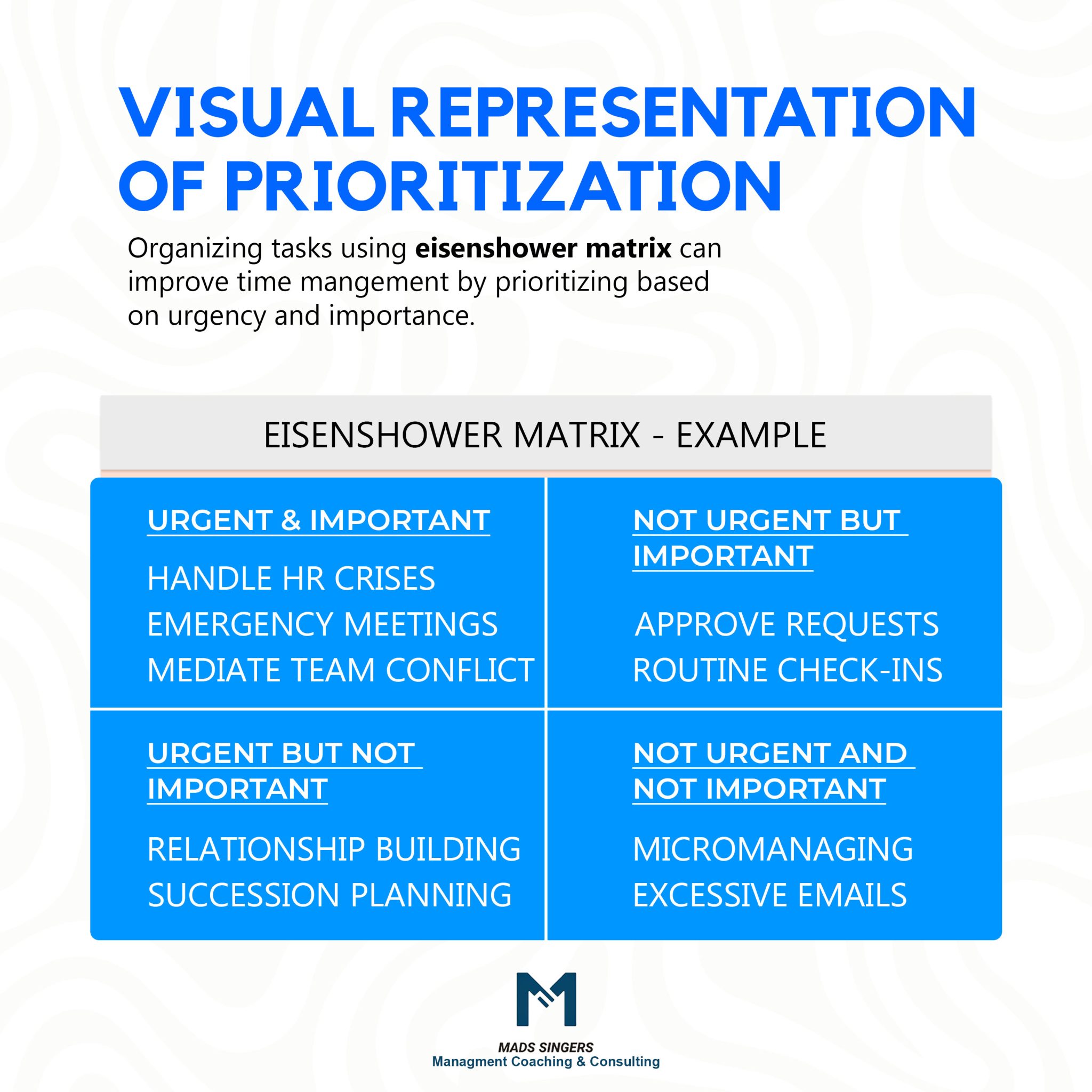 15 Time Management Skills for People Managers | Mads Singers Management ...